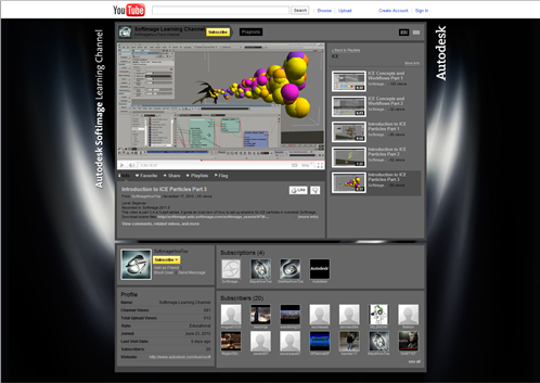 SoftimageHowTos YouTube Channel | eX-SI